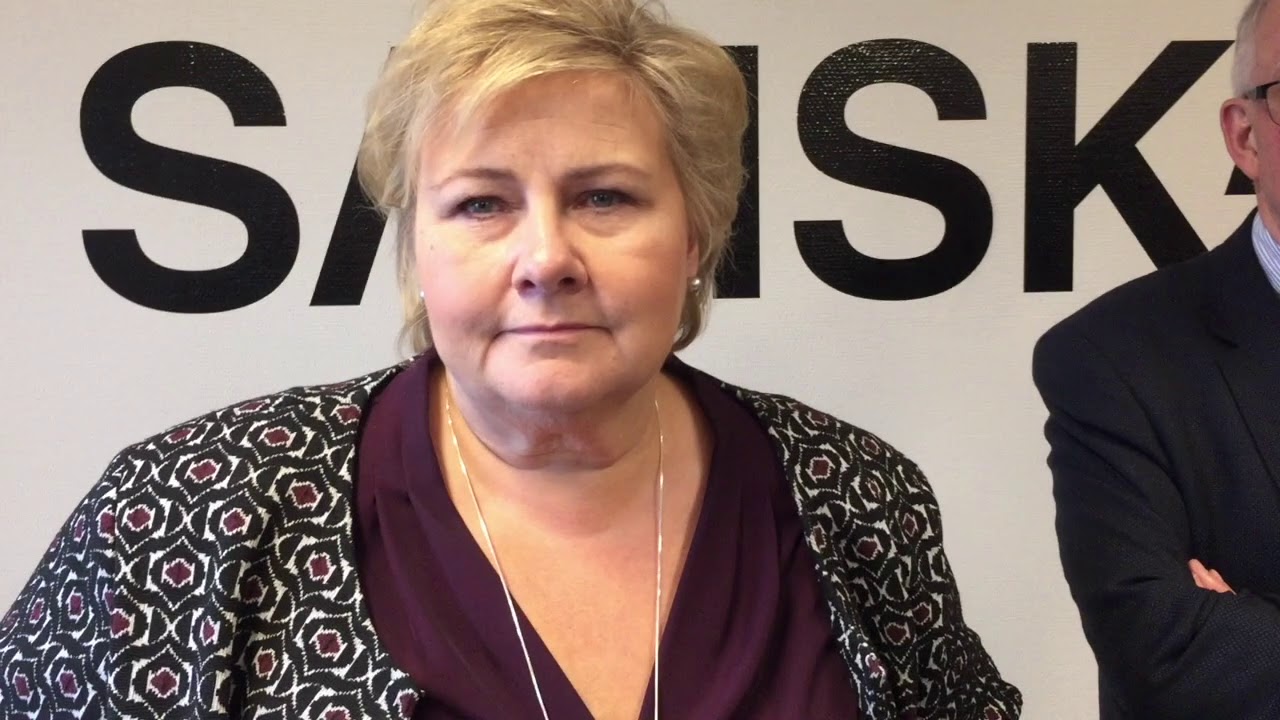 Erna: Det blir militær-aktivitet på Andøya - YouTube
