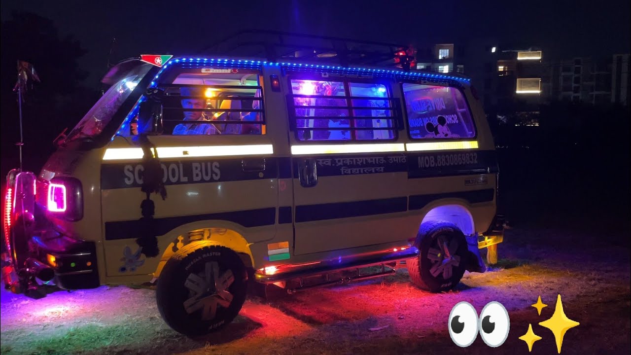 omni van light decoration | Omni modified lighting interior decoration ...