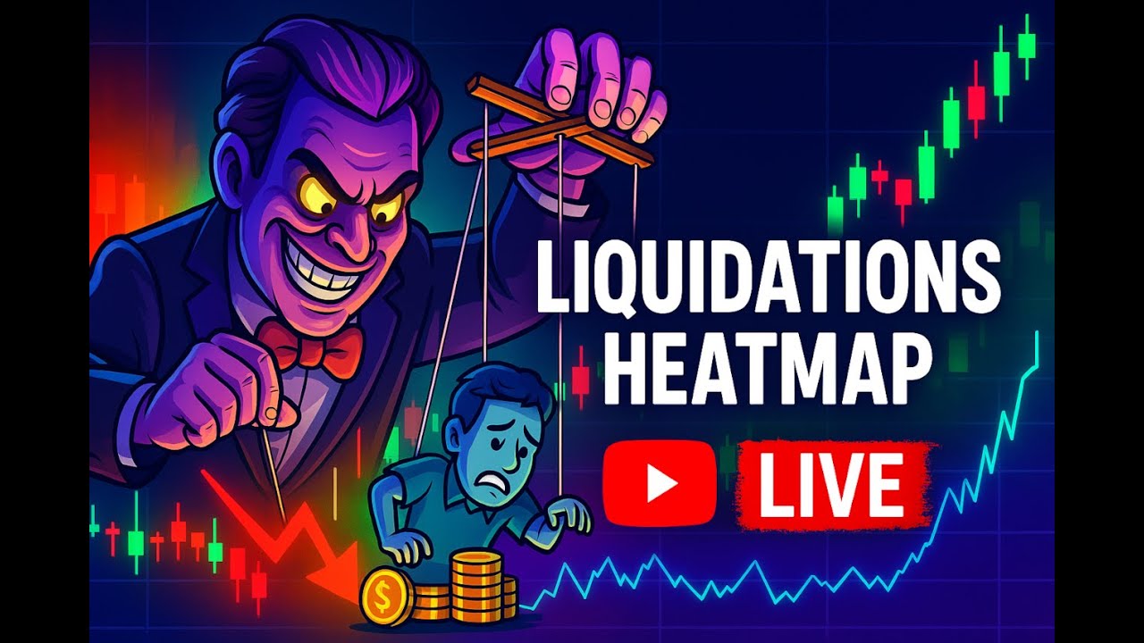 Crypto Bitcoin (BTC) | Advanced Liquidations Heatmap - LIVE - YouTube