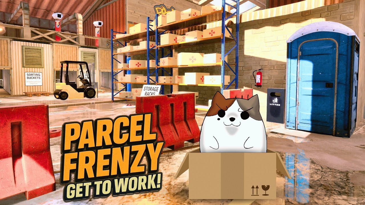 I have the Worst Boss in this New Parcel Sim! | Parcel Frenzy: Get To ...