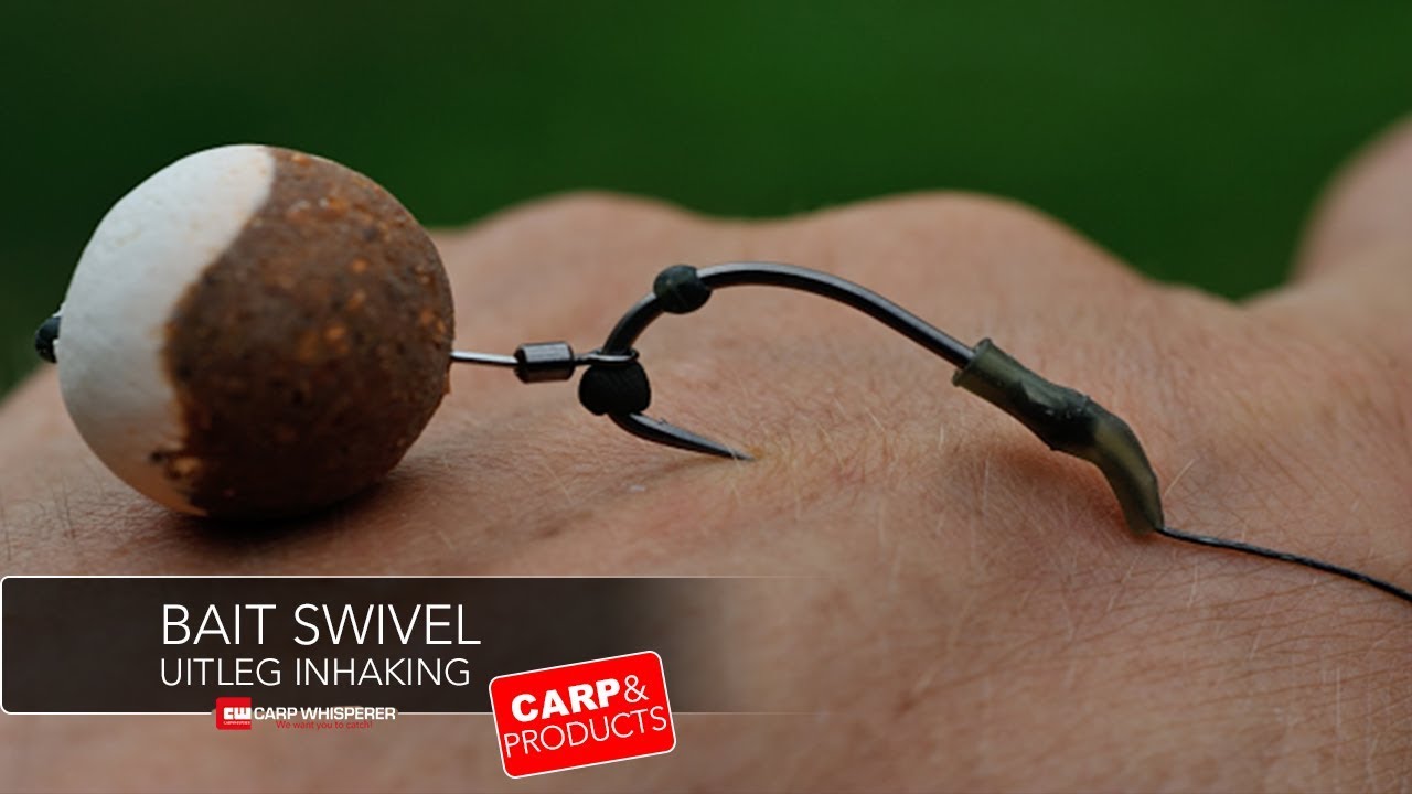 Bait swivel voor een betere inhaking van je karper rigs - YouTube