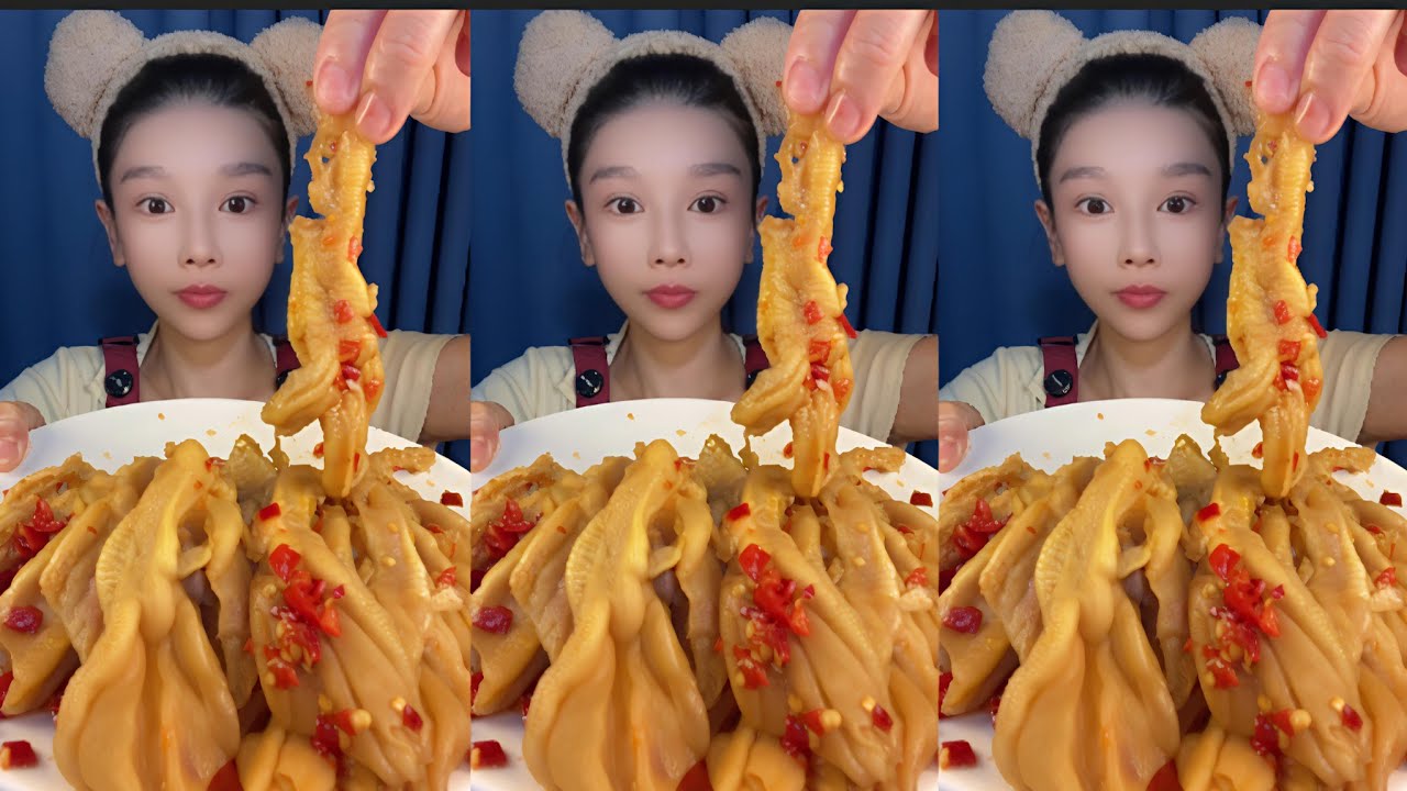 Spicy Boneless Chicken Feet Feast** | Soft, Chewy & Packed with Heat! 🔥 ...