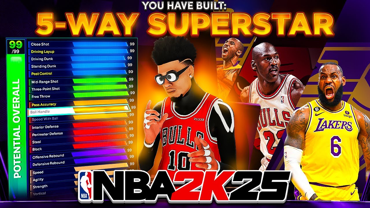 *NEW* BEST GUARD BUILD IS THE BEST BUILD IN NBA 2K25! GAMEBREAKING BEST ...