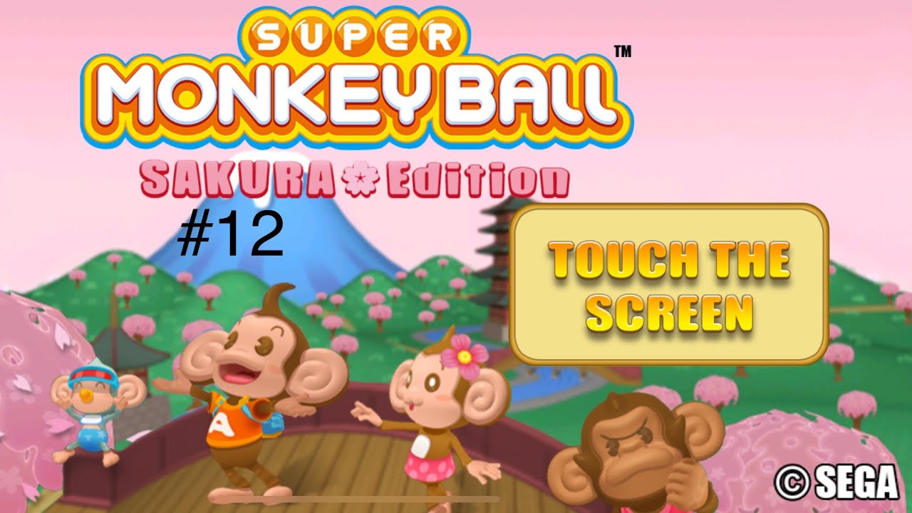 Super Monkey Ball Sakura edition gameplay #12 (All crown stages with ...