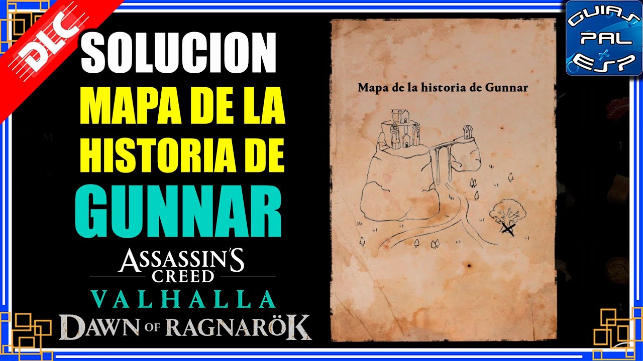 Mapa del tesoro de la historia de Gunnar - Assassin's Creed Valhalla ...