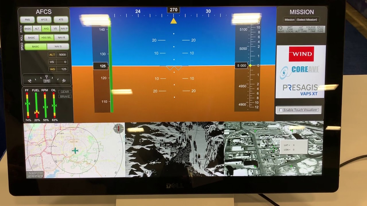 Presagis Touch Screen Demo - YouTube
