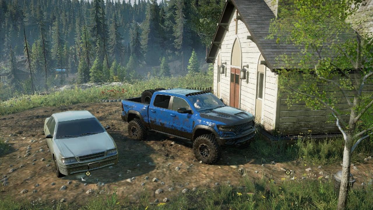 SnowRunner - Dodge RAM TRX gameplay - YouTube