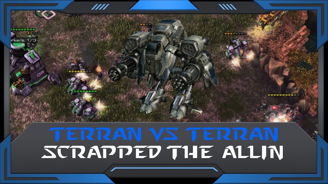 StarCraft 2 (RuFF Highlight): Scrapped The Allin - YouTube