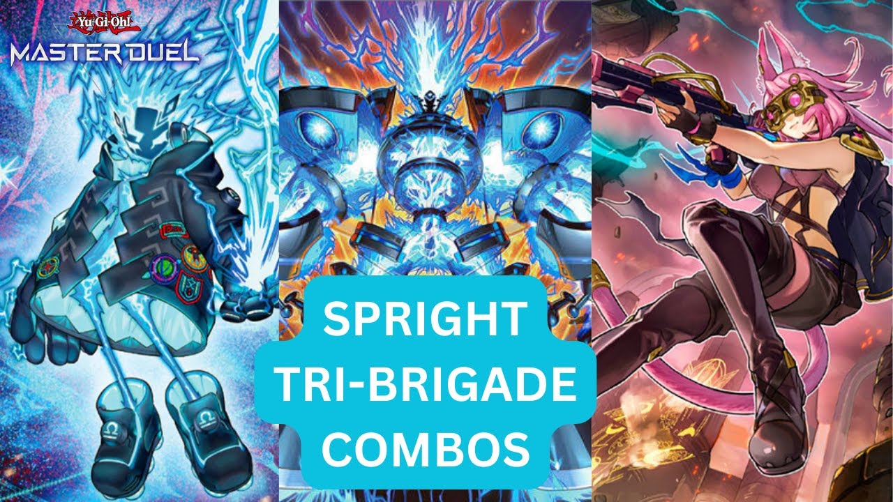 Spright Tri-Brigade Decklist & Combo Tutorial | Yu-Gi-Oh Master Duel ...