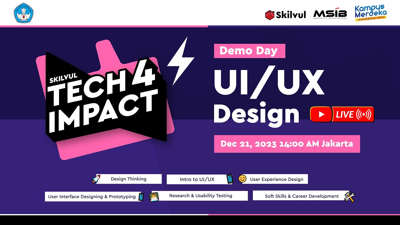 Demo Day Skilvul #Tech4Impact UI/UX Design - YouTube