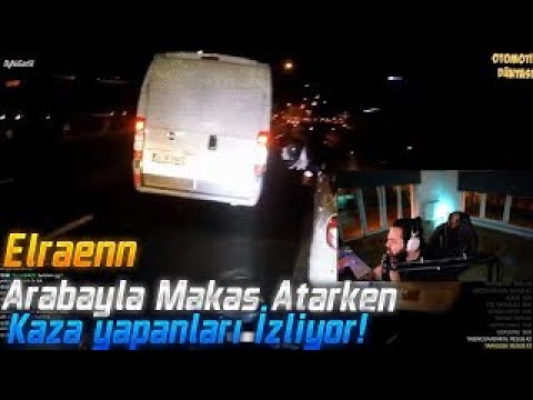 Elraenn - Makas Atarken Kaza Yapanları - izliyor .! ( car accidents )
