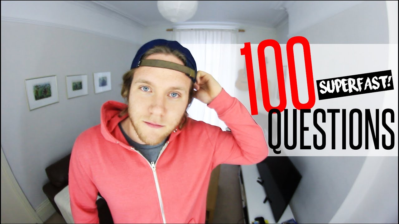 100 QUESTIONS (Superfast!) | Dave Cad - YouTube