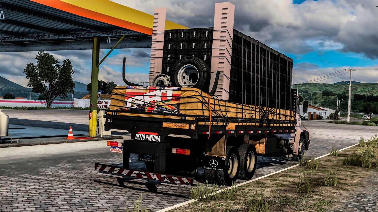 vindo de sp com as caixa em cima ets2🚛🇧🇷 - YouTube