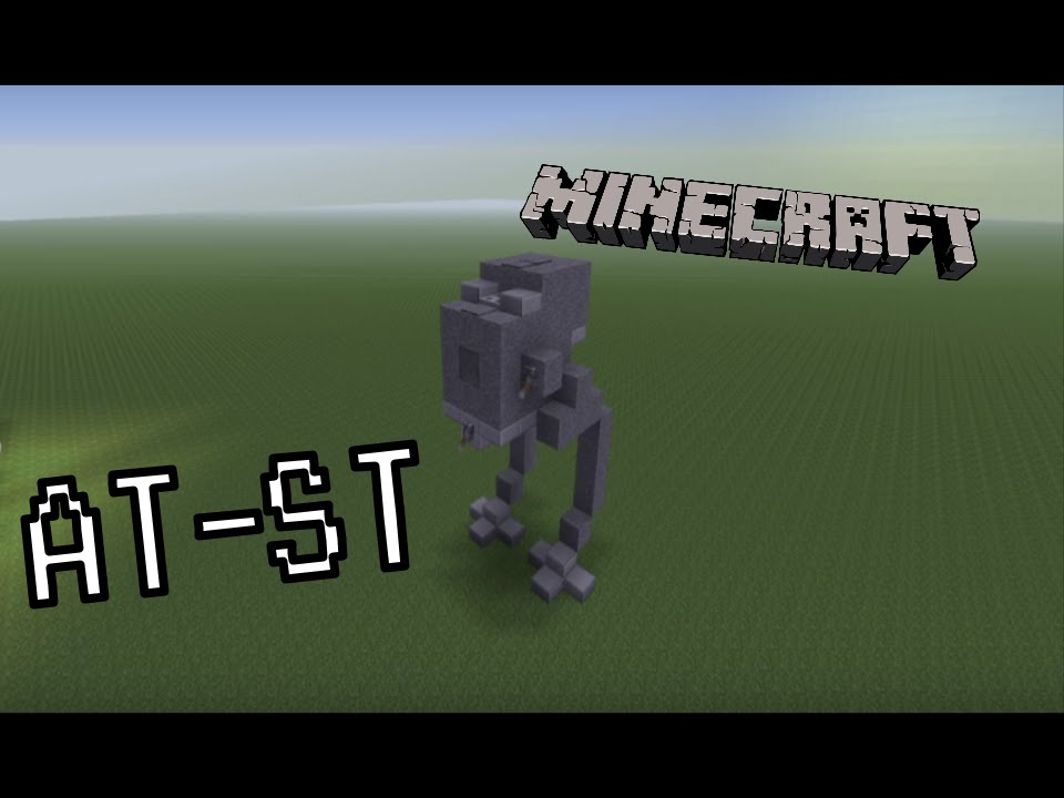 Minecraft Star Wars Builds - #2 | AT-ST - YouTube