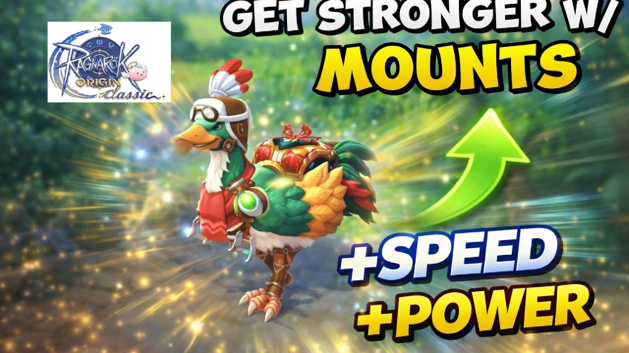 Ragnarok Origin Classic – How to Get Stronger #5: Mount Guide - YouTube