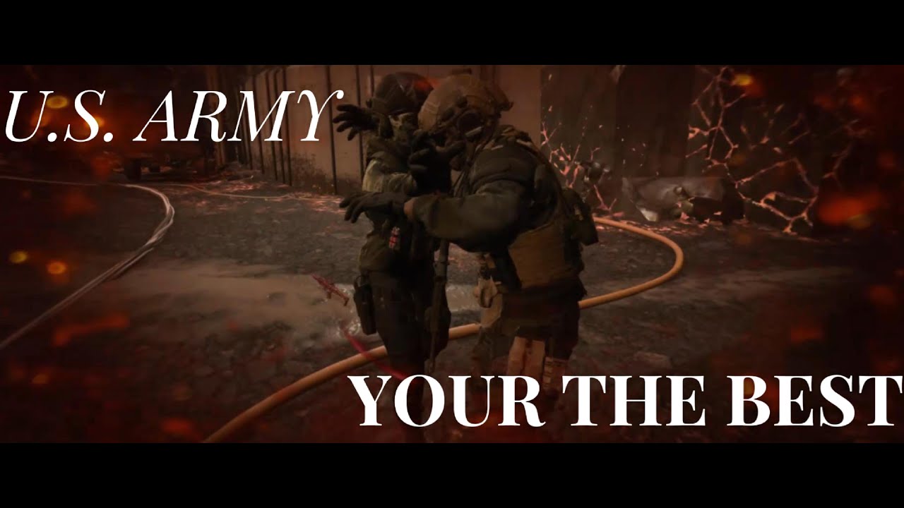 "U.S. Army Your The Best" Cadence | Call of Duty: MW3 - YouTube
