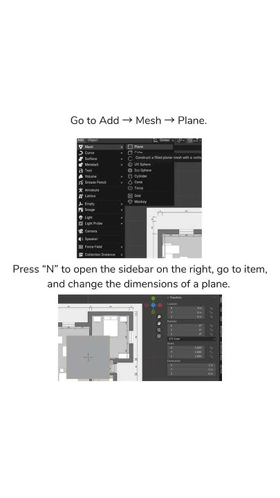 ArchViz in Blender for beginners 3D modeling from scratch part 1 #archviz #b3d - YouTube
