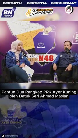 📹Edisi Khas Seminit : Pantun Dua Rangkap PRK Ayer Kuning oleh Datuk ...