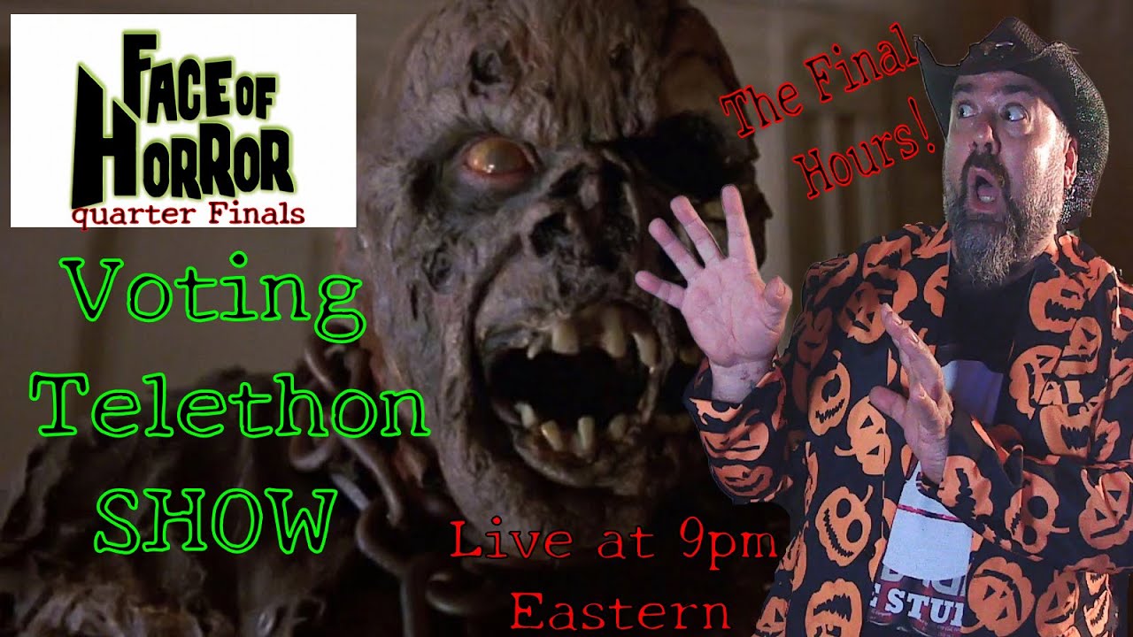 Face Of Horror - VOTING TELETHON - Live Retro Gaming with DJC - YouTube