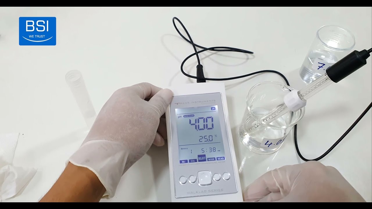 WalkLAB Professional pH meter HP9010 (How to calibrate) - YouTube