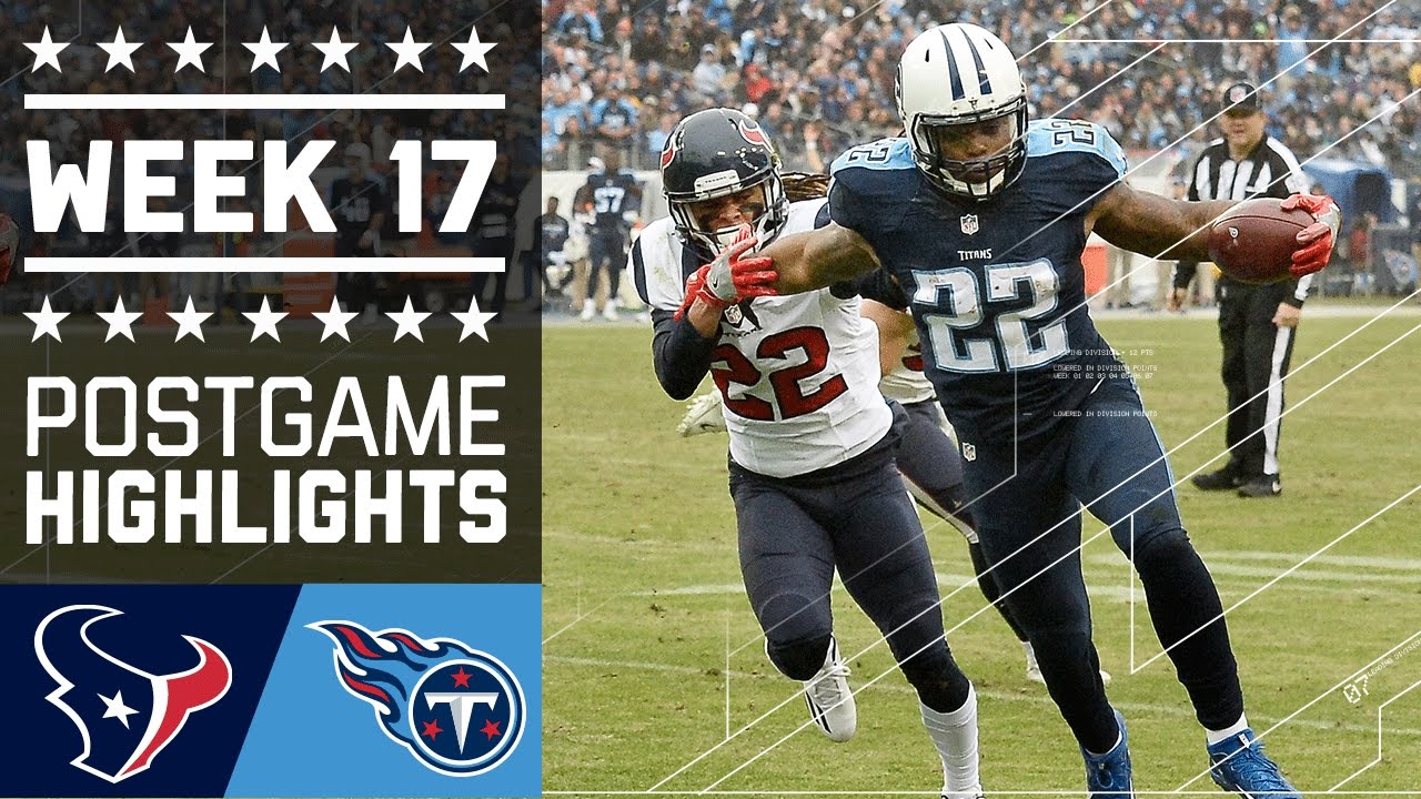 Texans vs. Titans | NFL Week 17 Game Highlights - YouTube