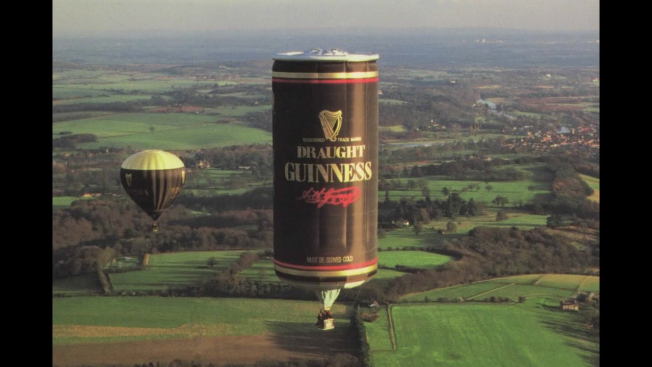 G-PURE (Guinness can) Special Shape hot air balloon - YouTube