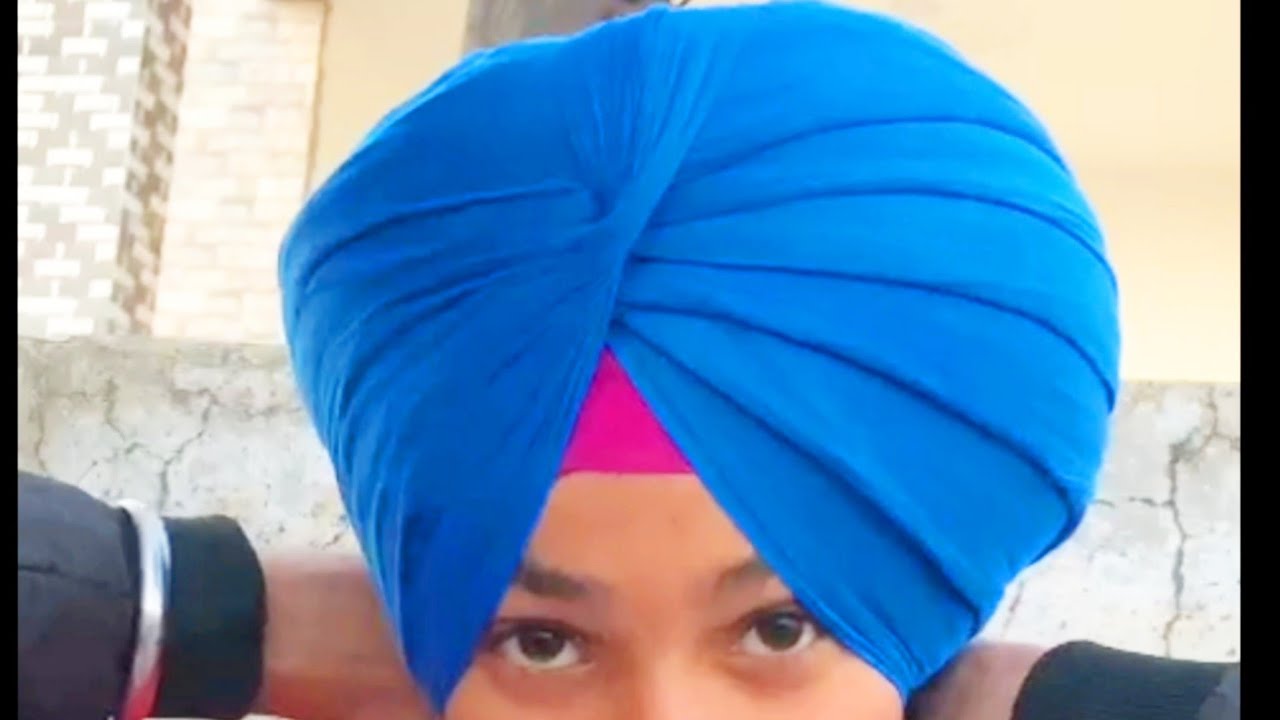 how to tie patiala shahi turban easy way, ਪਟਿਆਲਾ ਸ਼ਾਹੀ ਪੱਗ ਸਿੱਖੋ ...