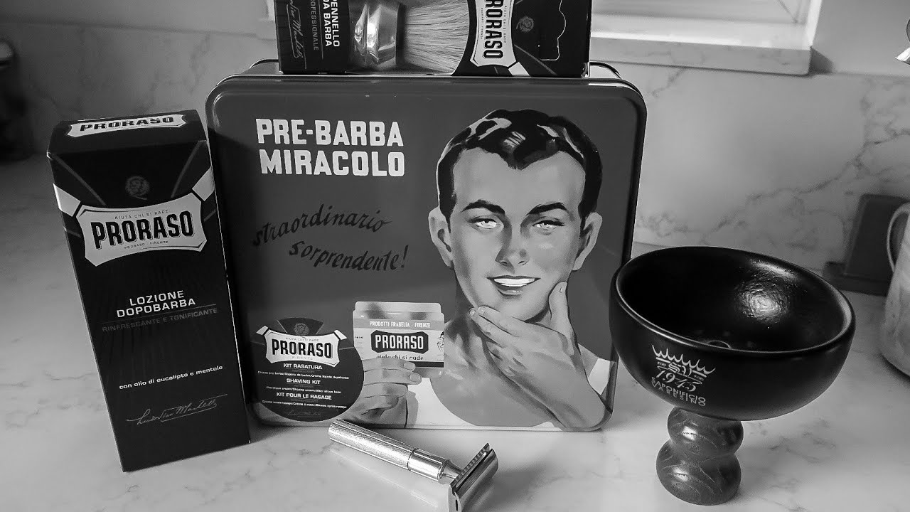 Mr G Shave No09: The Italian shave. Proraso and Global Shave Club Ice ...