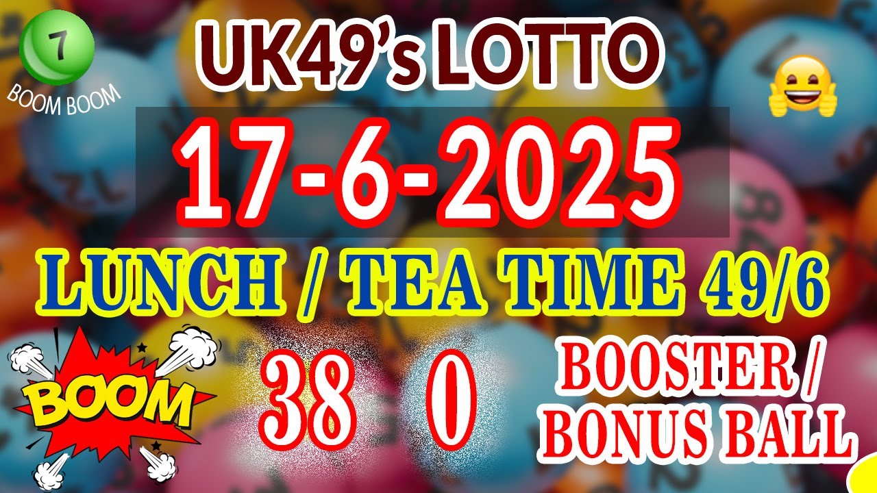 UK49s Lunch time Booster prediction I Tea time Bonus ball prediction I ...