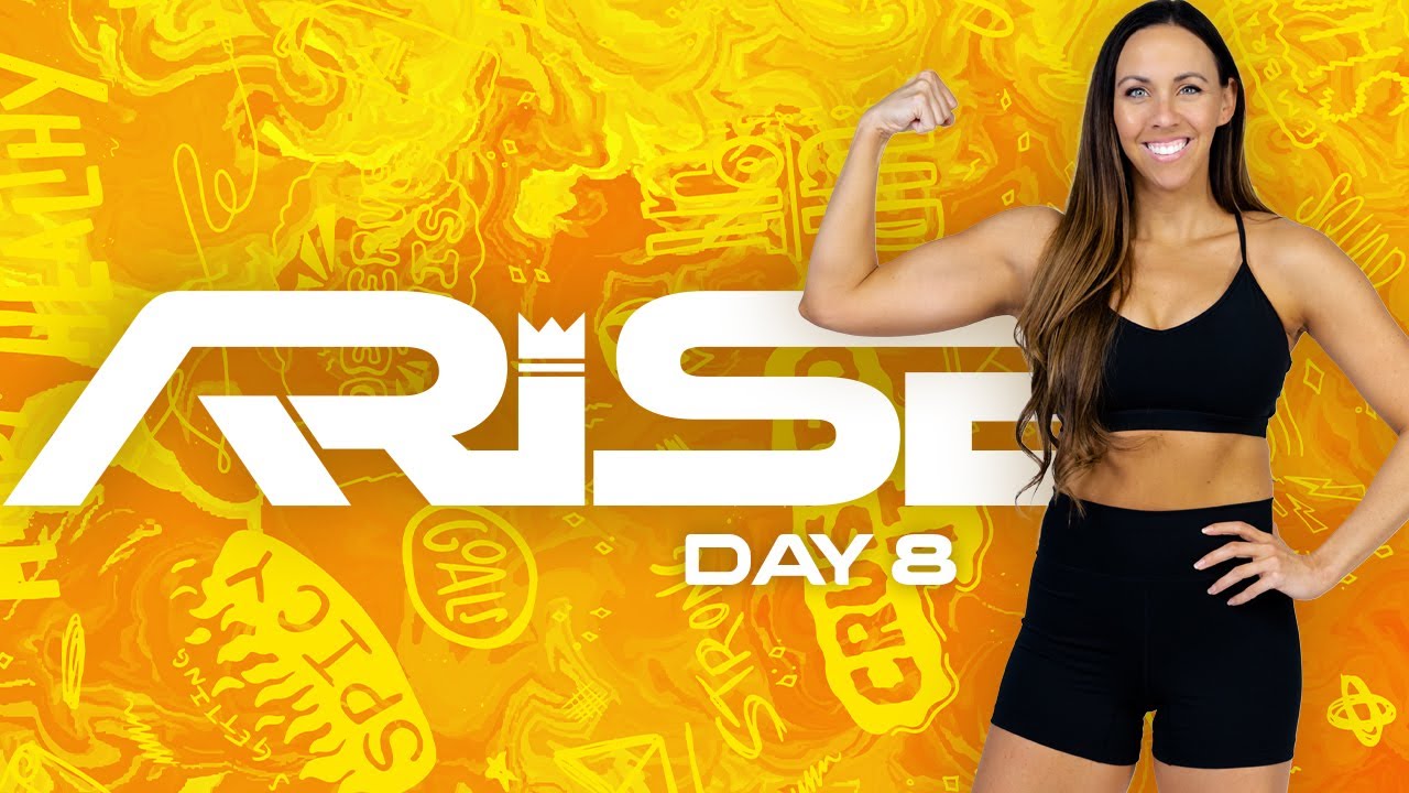 30 Minute Upper Body Burnout And Core Workout Arise Day 8 Youtube