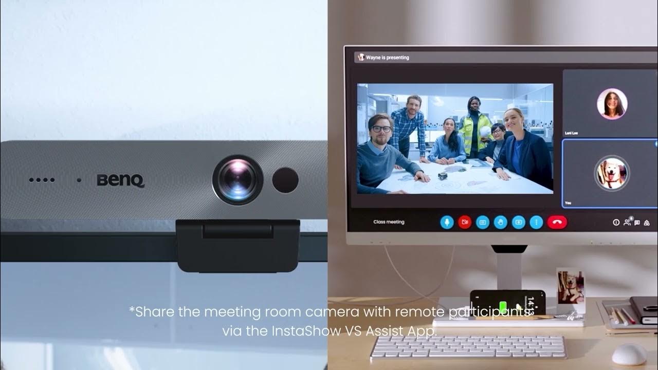 BenQ InstaShow VS20 - Wireless Presentation System - YouTube