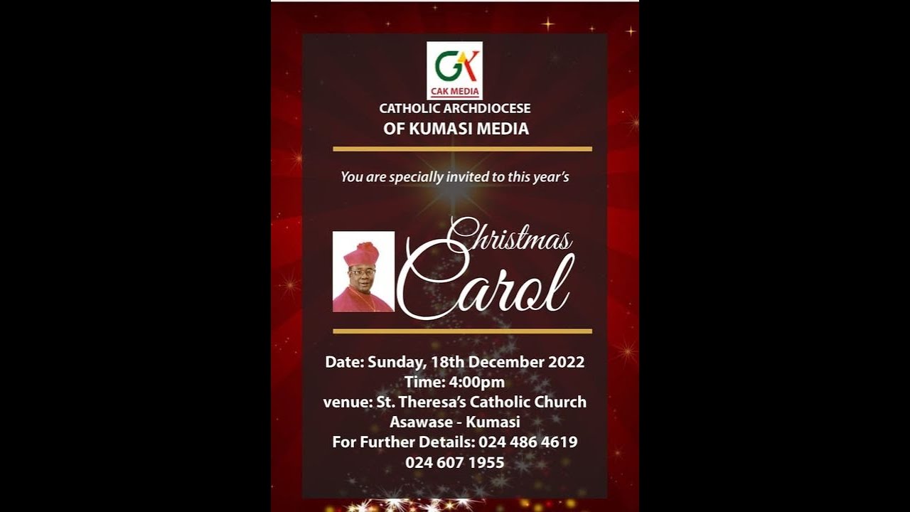 CAK MEDIA 2022 Nine Lessons and Carol Service, 18th Dec. 2022 - YouTube