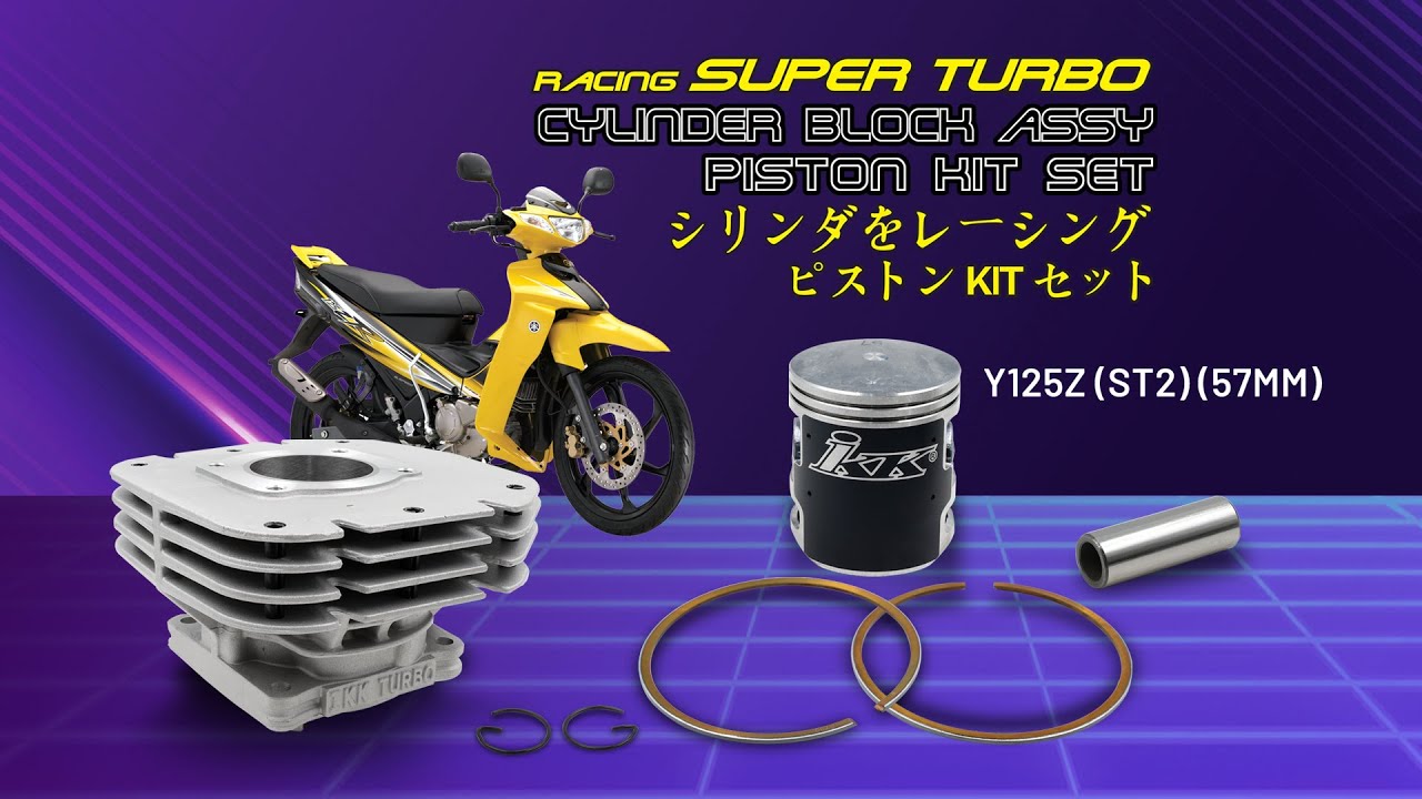 IKK | Cylinder Block Untuk Yamaha 125ZR - YouTube