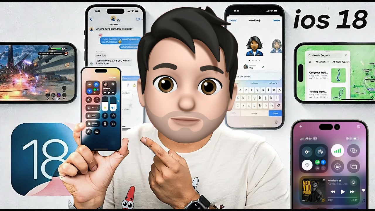 What's New In iOS 18🤯 - 50+ Best Features Of iOS 18 - YouTube