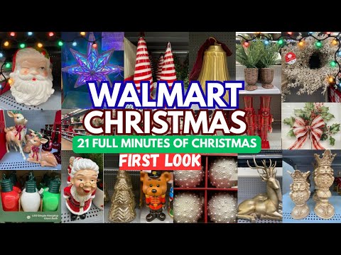 FIRST LOOK WALMART CHRISTMAS | 21 FULL MINUTES! 