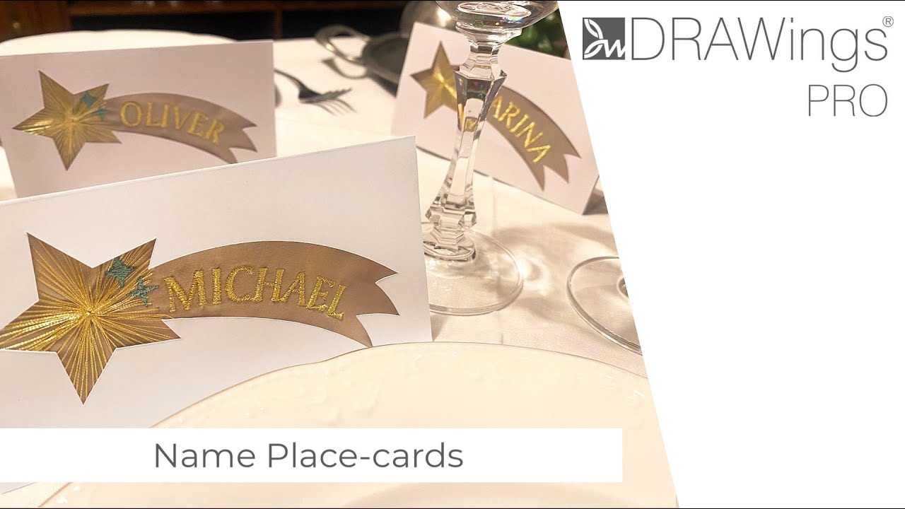 DIY Shooting Star Place Cards: Embroidery & Paper Craft Tutorial ...