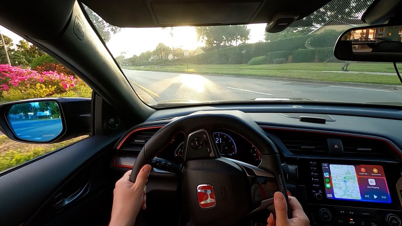 Driving the Type R for the first time in a month - YouTube