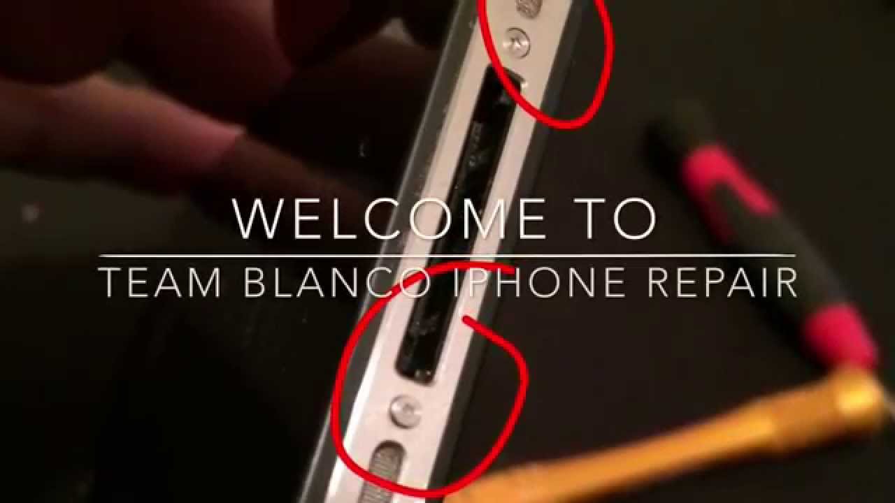 How To Fix My Iphone- Back Cover Iphone Replacement- How To - YouTube
