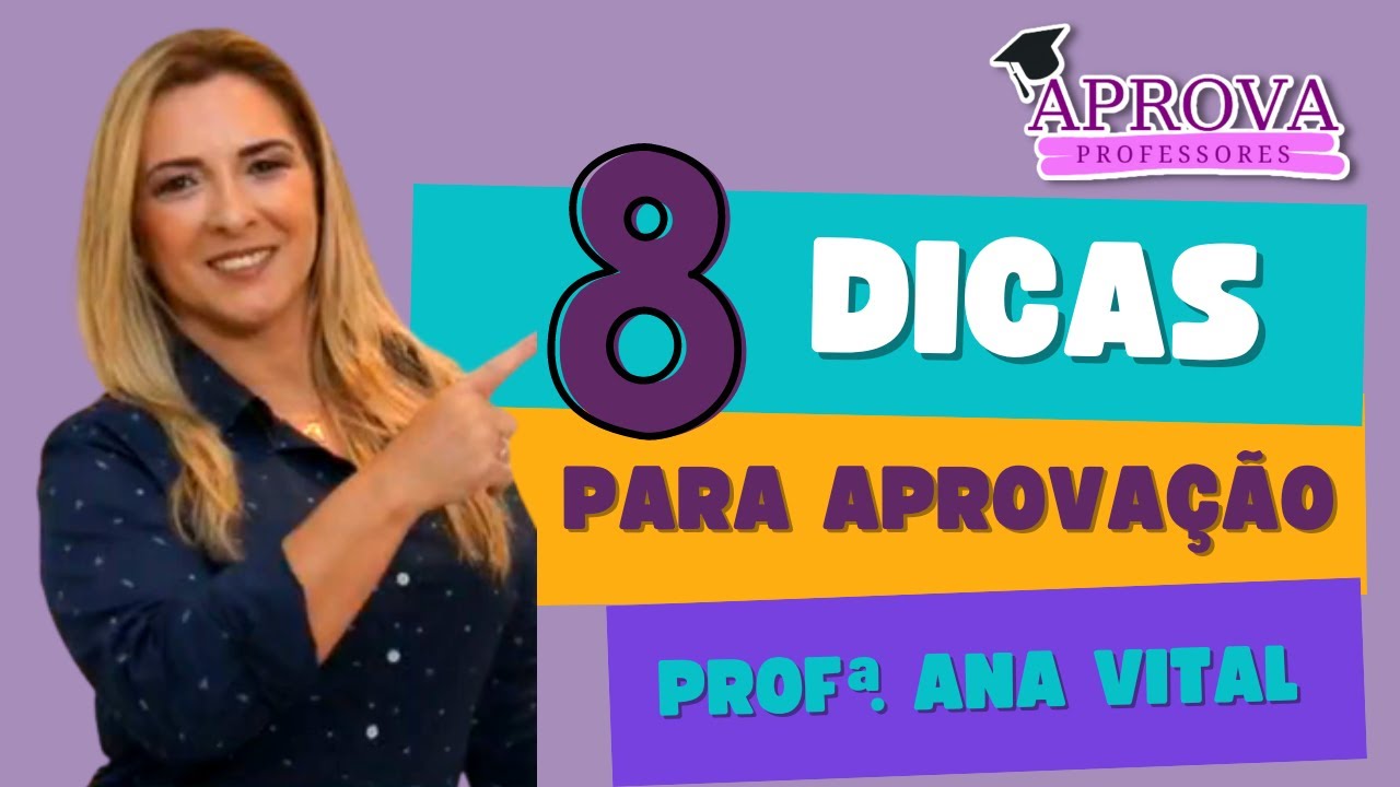 8 Dicas para sua aprovação em Concursos! - YouTube