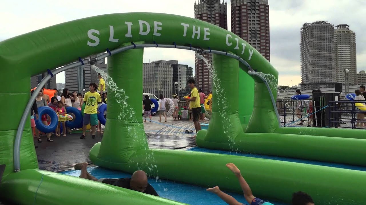 Sky Slides the City - YouTube