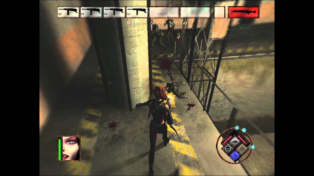 BloodRayne - gameplay - part 9 - hard difficulty - HD - YouTube