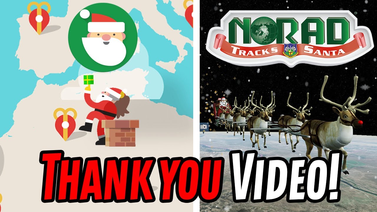 2025 Santa Tracker Live Stream - Thank you video! - YouTube