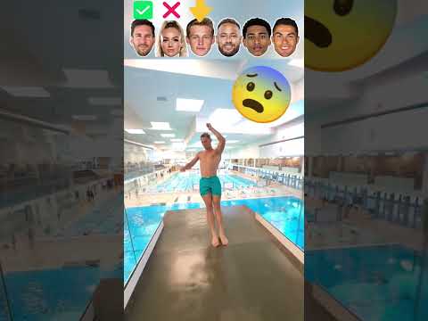 Messi VS Lehmann VS De Jong VS Neymar VS Bellingham VS Ronaldo Fantastic Pool Moments