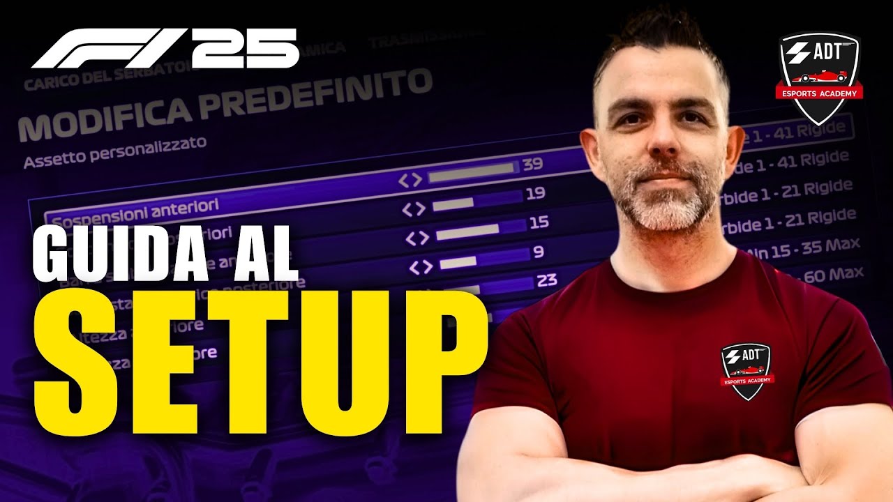 Guida al SETUP su F1 25 [per PRINCIPIANTI] | Tutorial a cura di Massimo Zecchinelli #f125 # ...