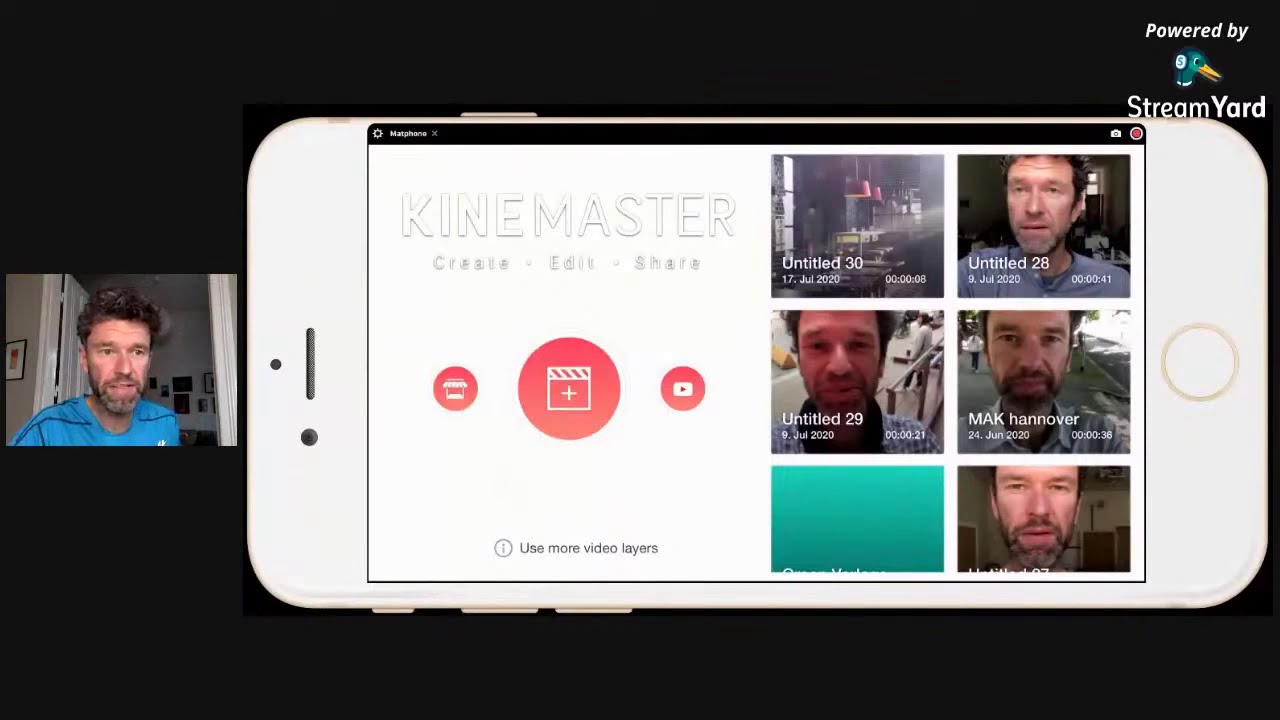 How to live stream a screen recording - iphone via Airplay - YouTube