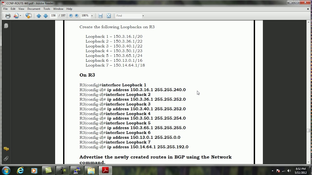 CCNP BGP4 - YouTube