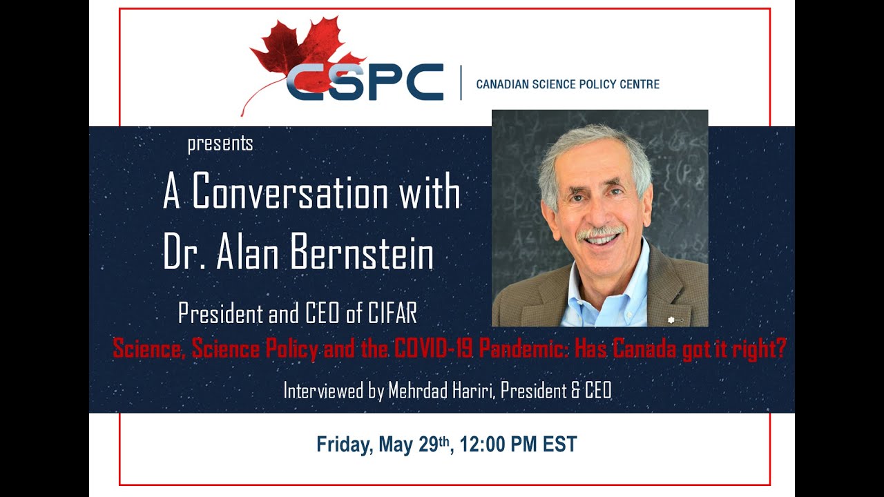 CSPC Virtual Sessions | Interview with Dr. Alan Bernstein - YouTube