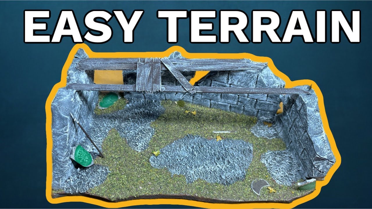 Hobby Update; Easy Terrain for MESBG/Warhammer - YouTube
