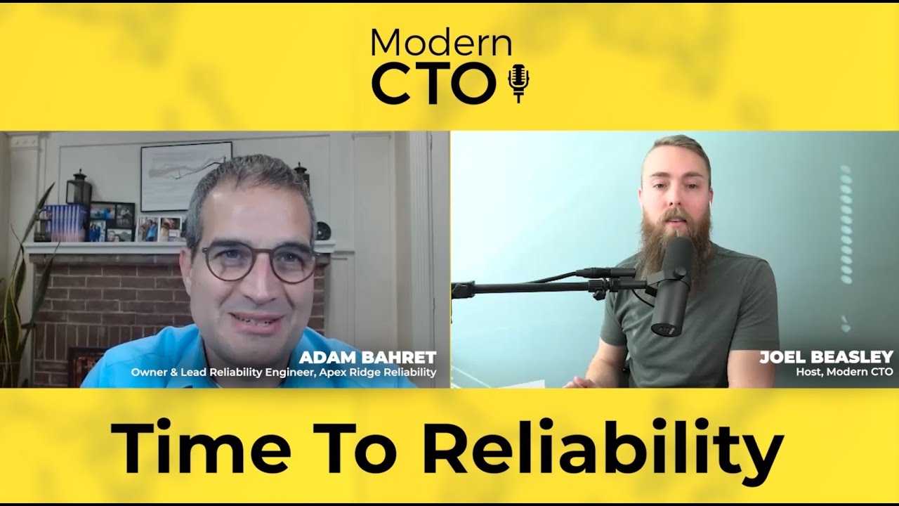 Adam Bahret Time To Reliability - YouTube