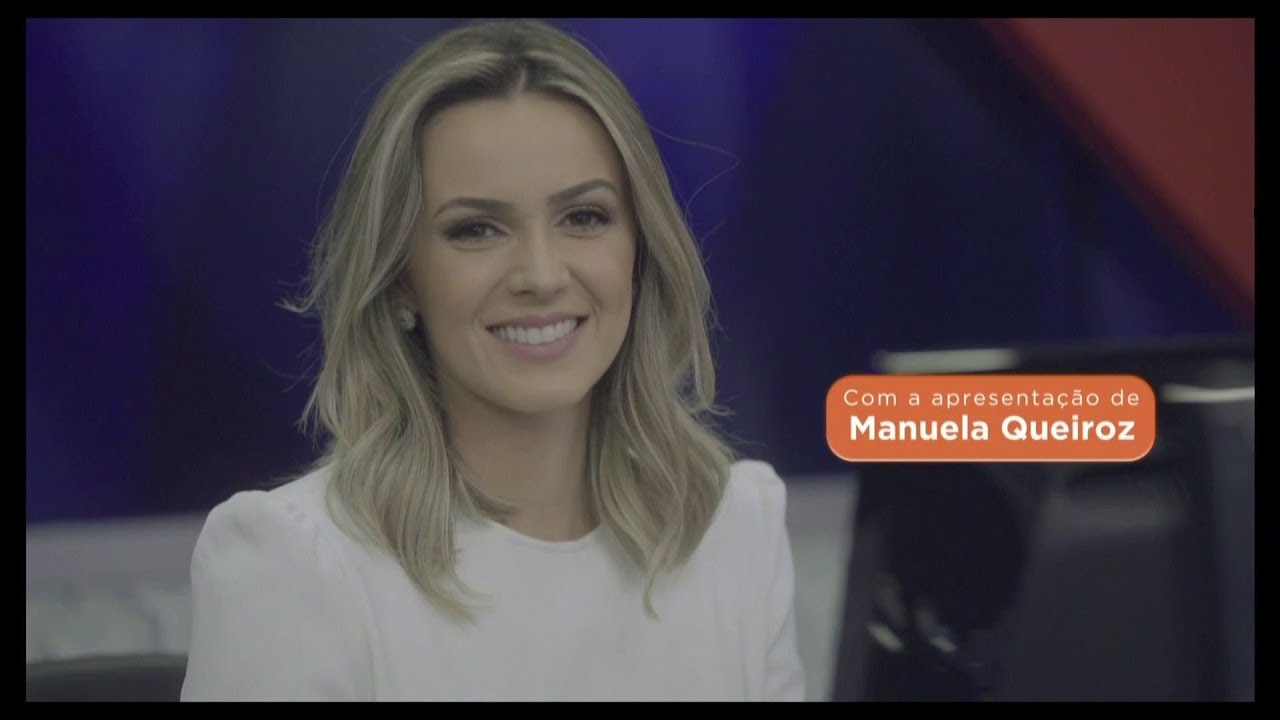 Chamada da estreia do "GO Direto da Redação" com Manuela Queiroz na ...